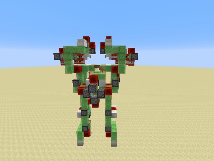 "ARGUS" slimeblock war machine Minecraft Map