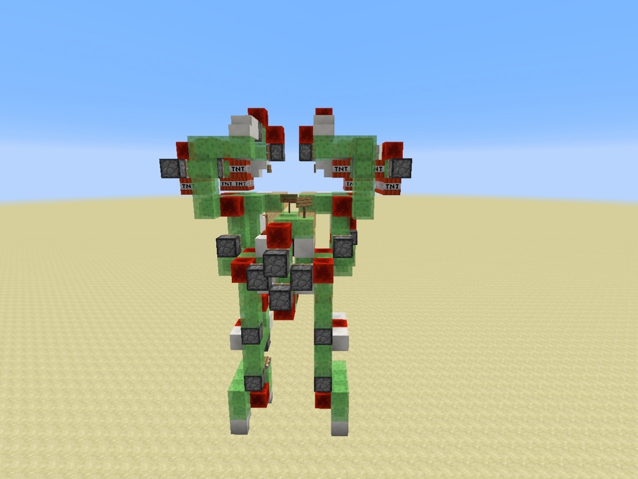 "ARGUS" slimeblock war machine Minecraft Map