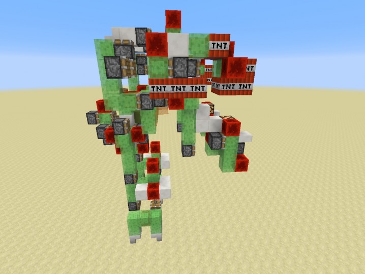 "ARGUS" slimeblock war machine Minecraft Map