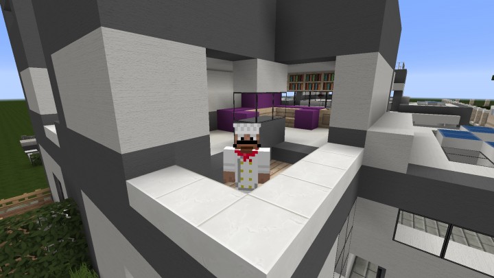 Modern city houses Minecraft Map