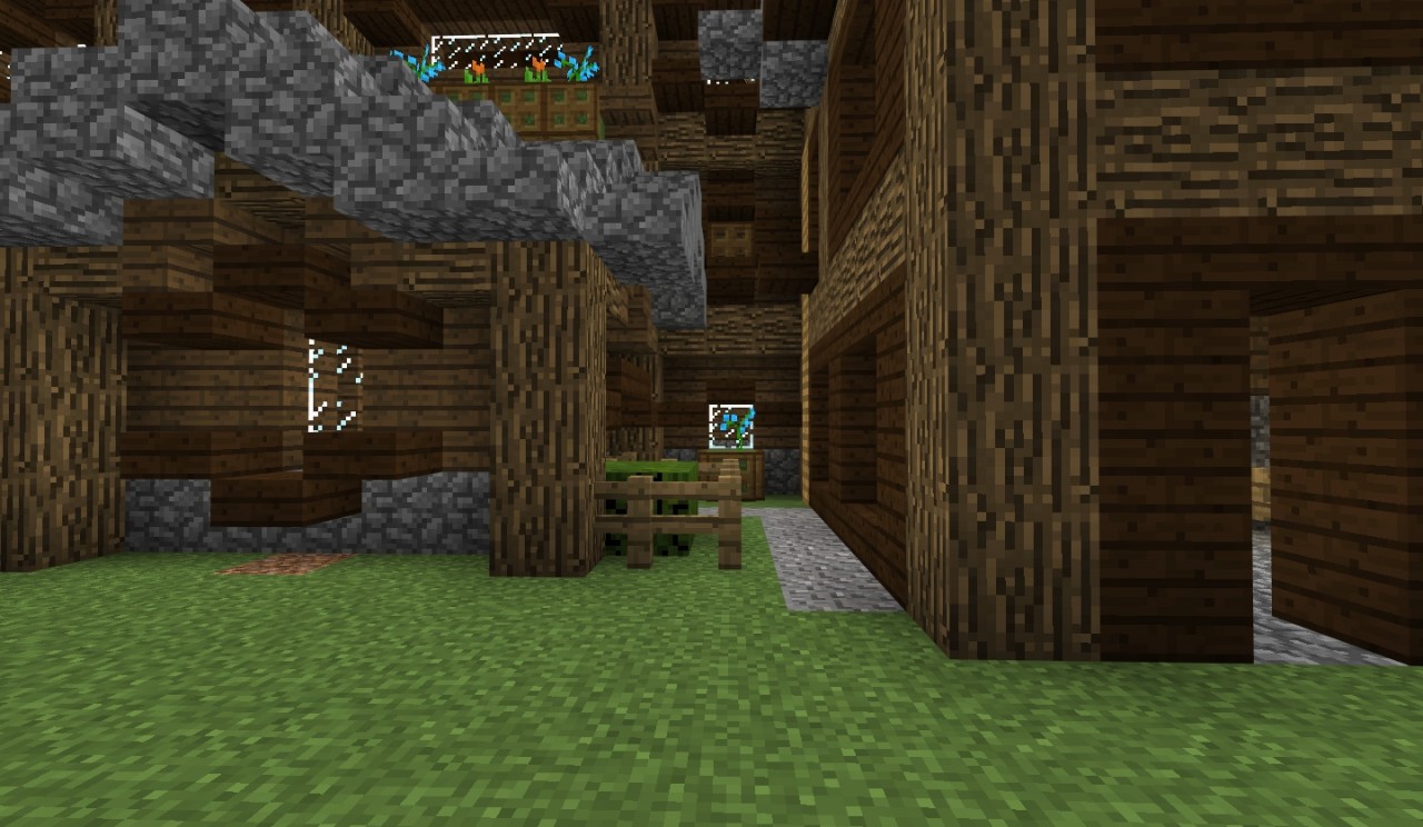 Rustic Mansion + Stable Minecraft Map