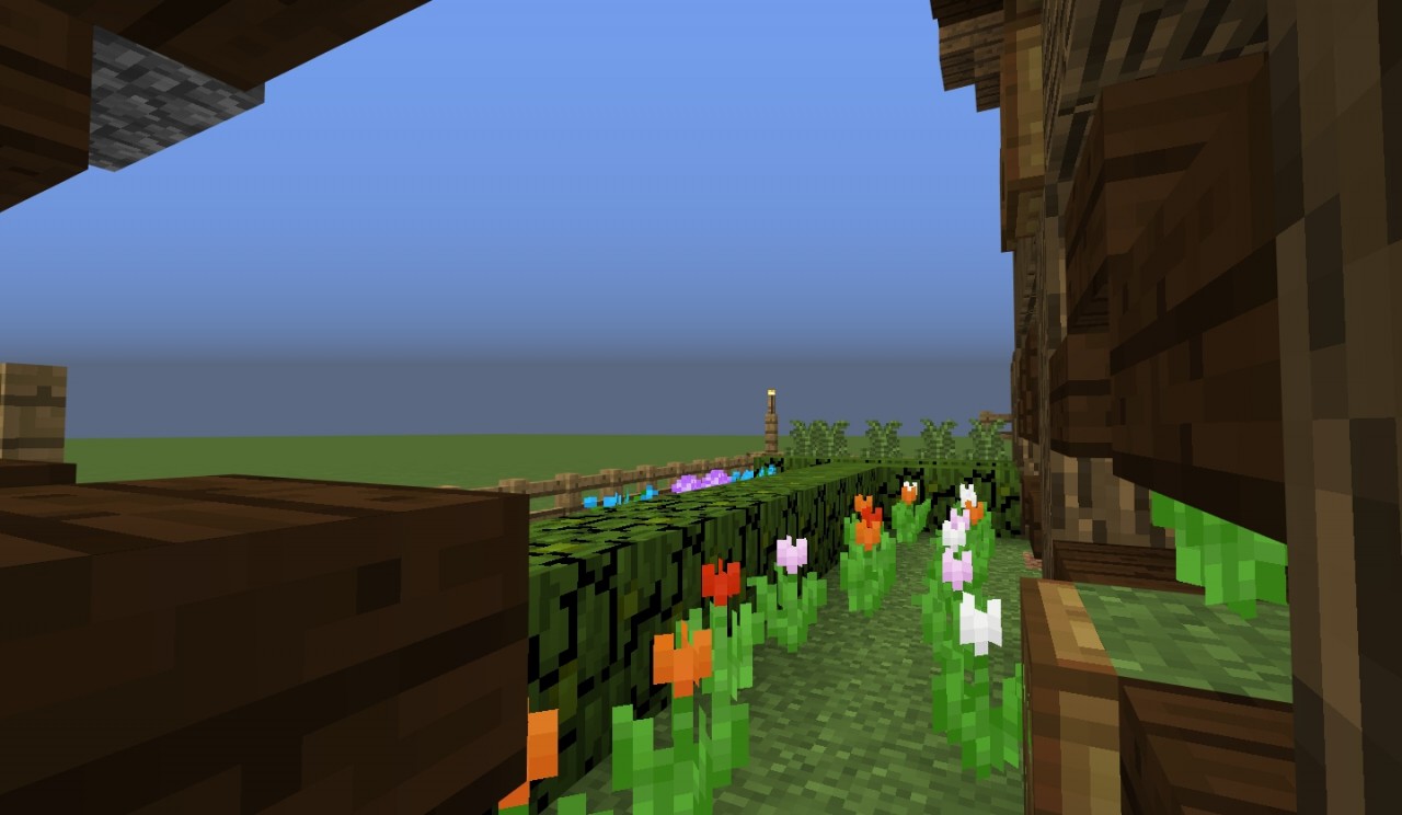 Rustic Mansion + Stable Minecraft Map