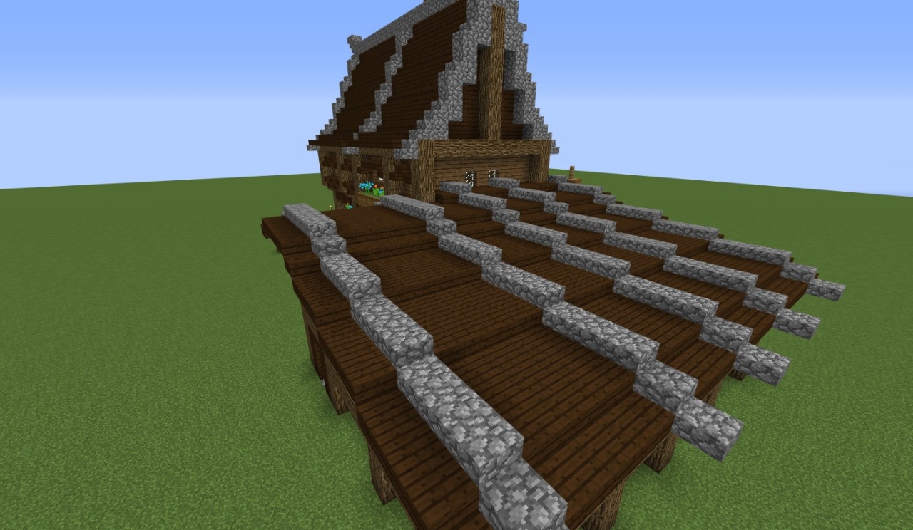 Rustic Mansion + Stable Minecraft Map