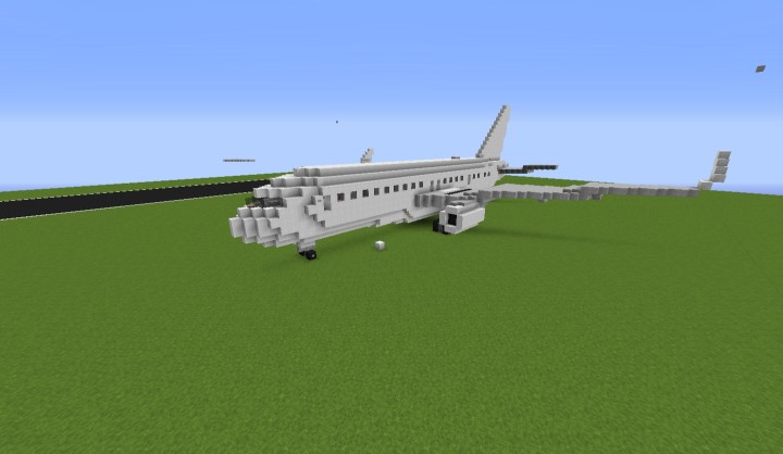 Boeing 767-300ER Minecraft Map