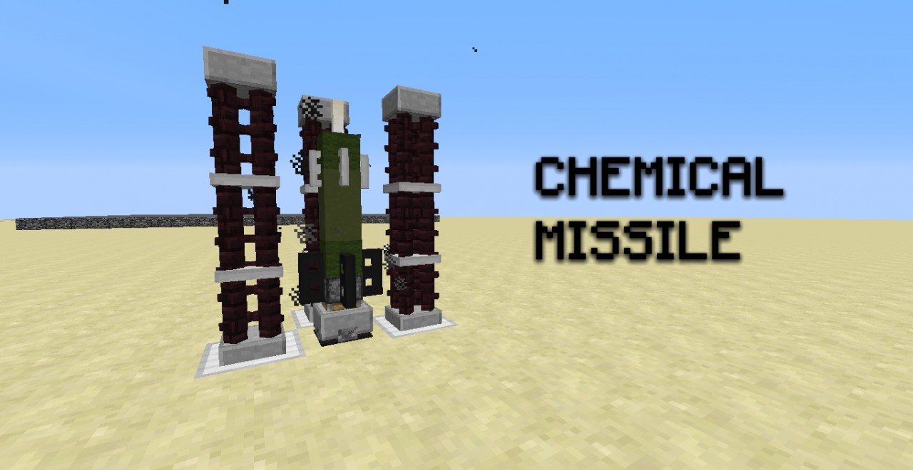 Minecraft ICBM in five commands (better upload and image) Minecraft Map