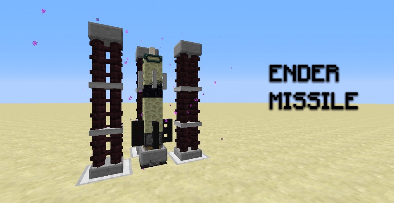 Minecraft ICBM in five commands (better upload and image) Minecraft Map