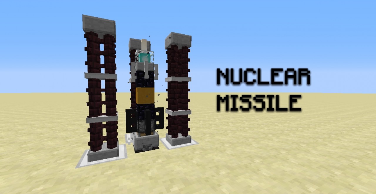 Minecraft ICBM in five commands (better upload and image) Minecraft Map