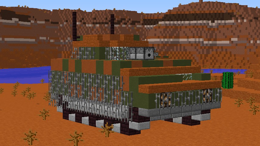 M113 APC/IFV (Summer Version) Minecraft Map