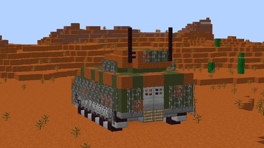 M113 APC/IFV (Summer Version) Minecraft Map