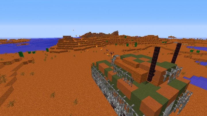 M113 APC/IFV (Summer Version) Minecraft Map