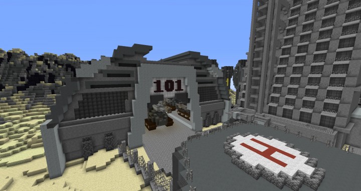 Secret Government Weapons Facility Minecraft Map
