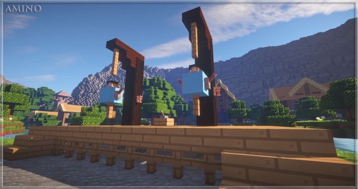 Amino Village [PVP - 1.8 - NoChests] Minecraft Map