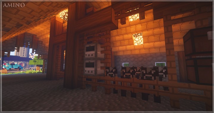 Amino Village [PVP - 1.8 - NoChests] Minecraft Map