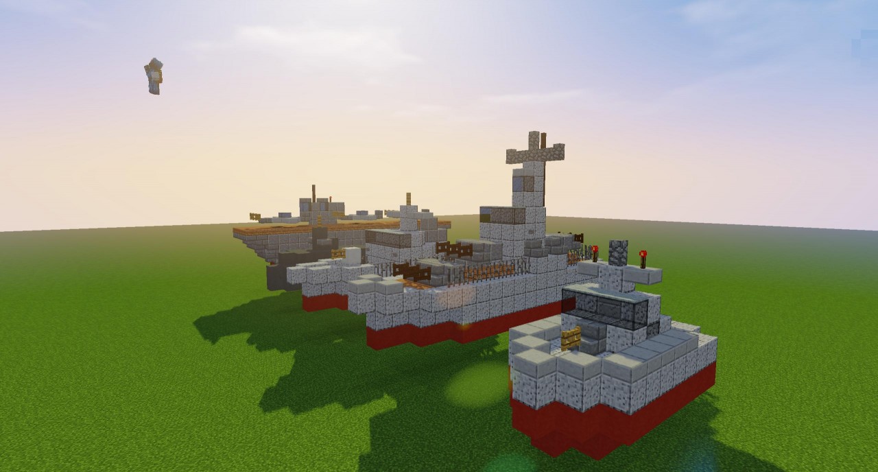 Battleship in minecraft - minigame + server Minecraft Map