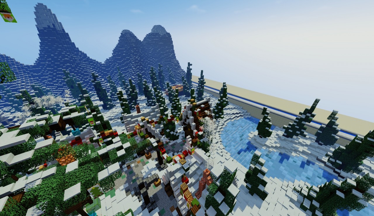 Christmas on CubeKrowd Minecraft Map