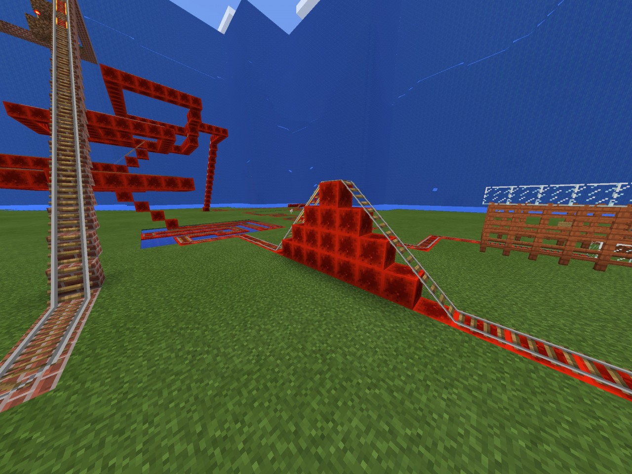 Splash n’ Swirl ORIGINAL roller coaster thrill ride Minecraft Map