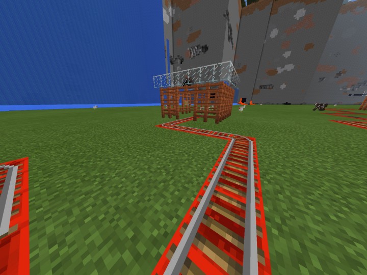 Splash n’ Swirl ORIGINAL roller coaster thrill ride Minecraft Map