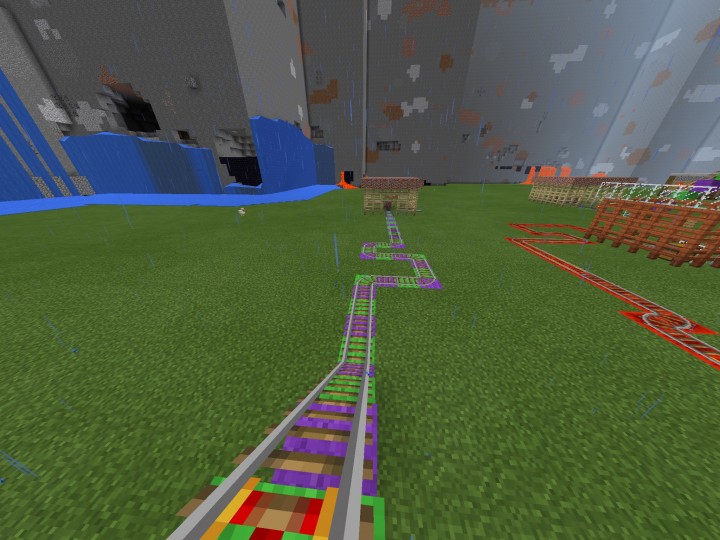 Medusa roller coaster thrill ride! Minecraft Map