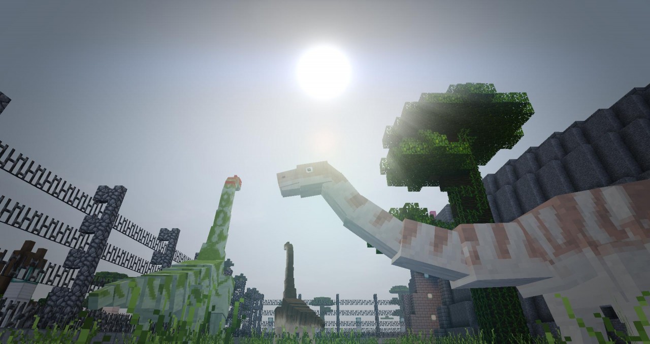 Jurassic Park San Diego Jurassicraft 2.0 Dinosaur Park from The Lost ...