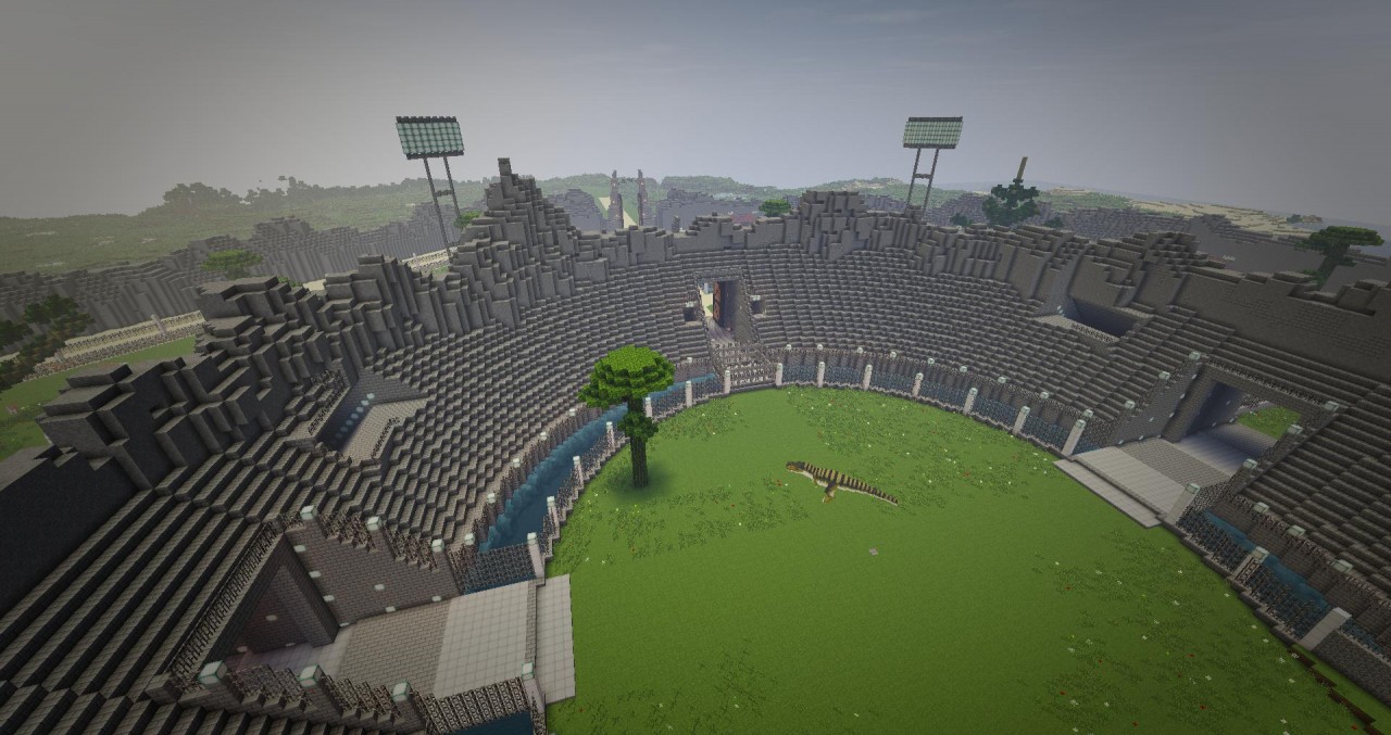 Jurassic Park San Diego Jurassicraft 2.0 Dinosaur Park from The Lost ...