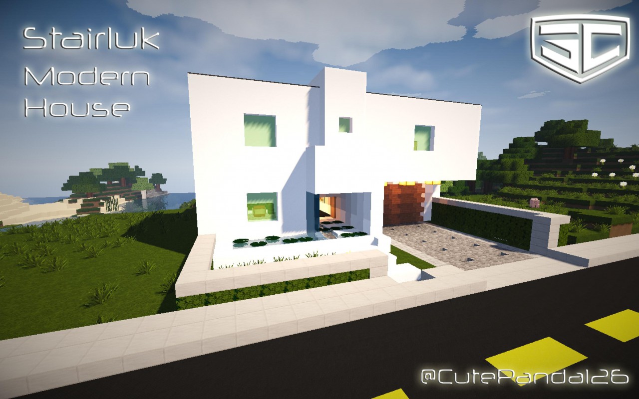 Modern House - Stairluk [Download] Minecraft Map