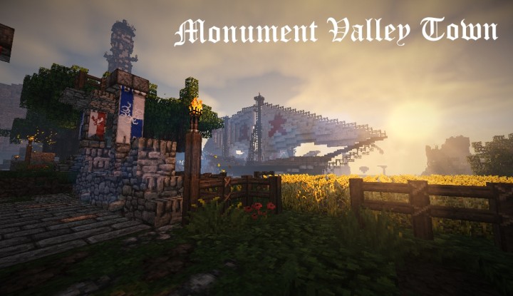 Monument Valley Town Minecraft Map