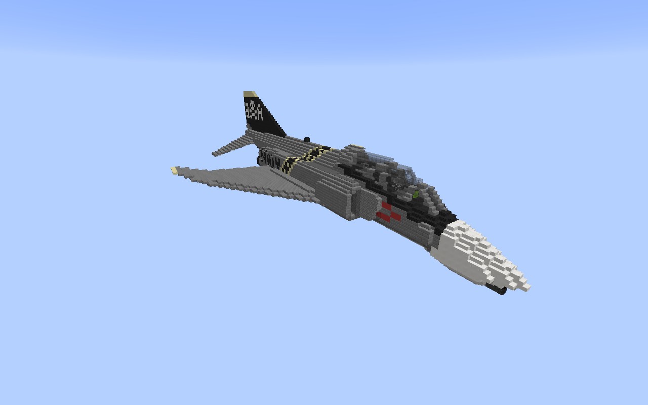 F-4 Phantom II [Scale 5:1] Minecraft Map