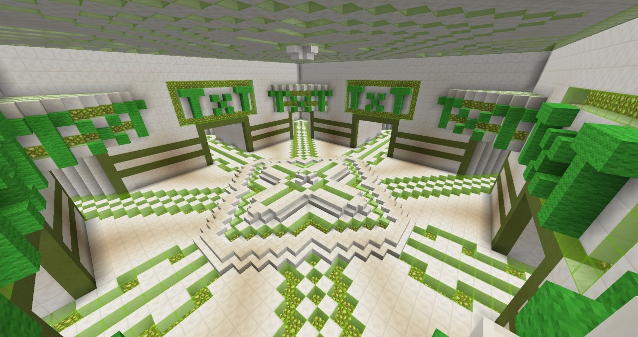 Empty Tech Spawn Minecraft Map
