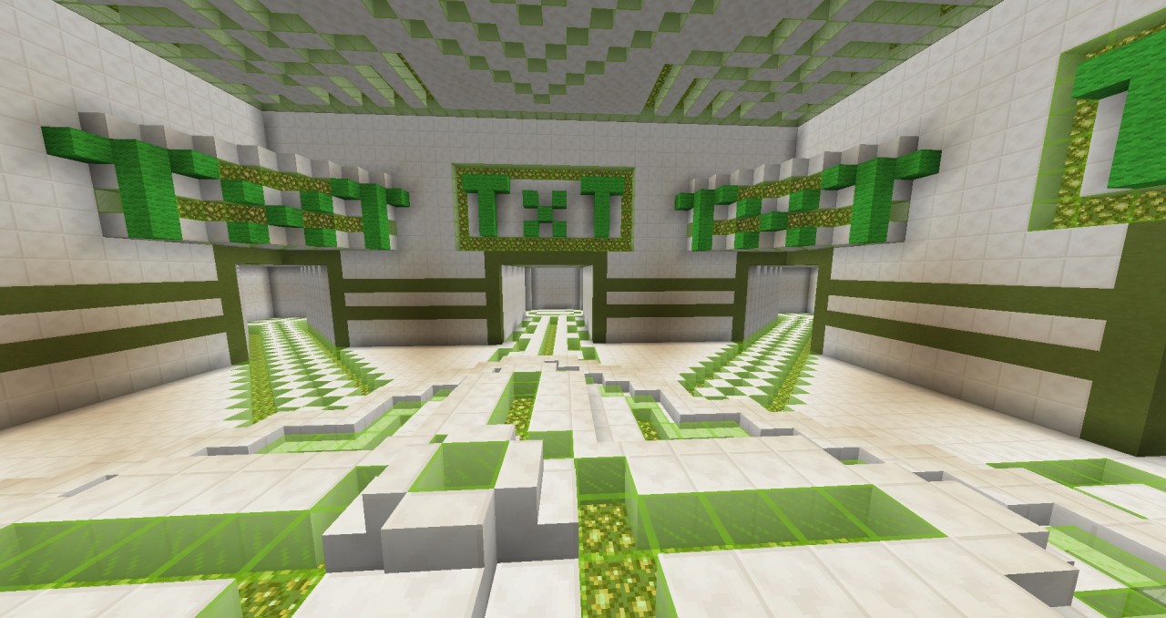 Empty Tech Spawn Minecraft Map