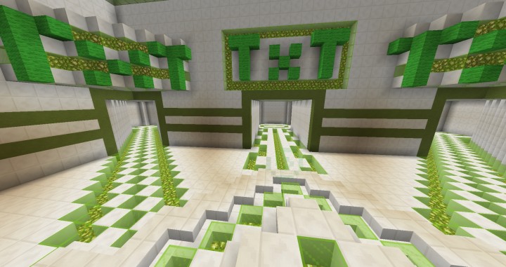 Empty Tech Spawn Minecraft Map