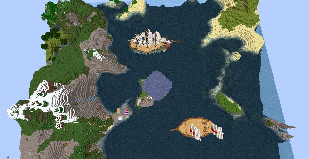 Forgotten Islands Minecraft Map
