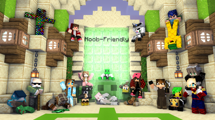 noob-friendly Minecraft Server