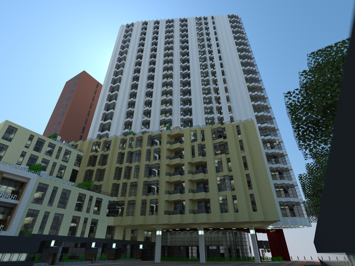 Nystad City - Modern Minecraft City project [1.2] Minecraft Map