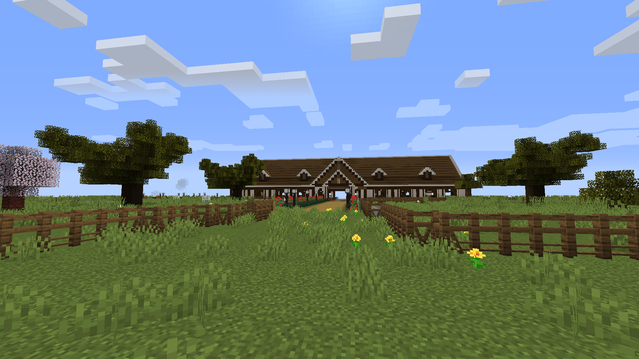 Rasberry Stables Minecraft Map