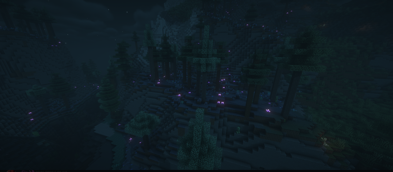 Custom Terrain + Shaders Minecraft Map