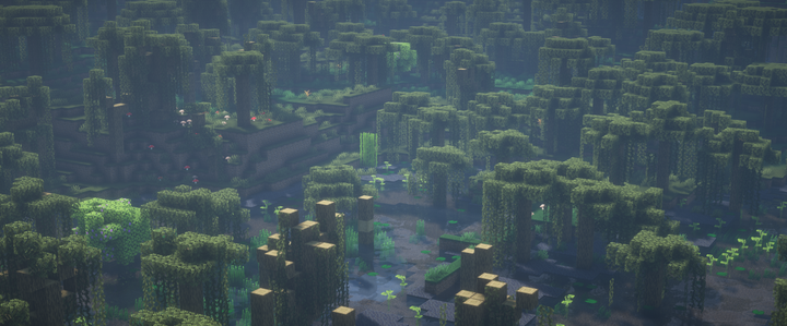 Custom Terrain + Shaders Minecraft Map