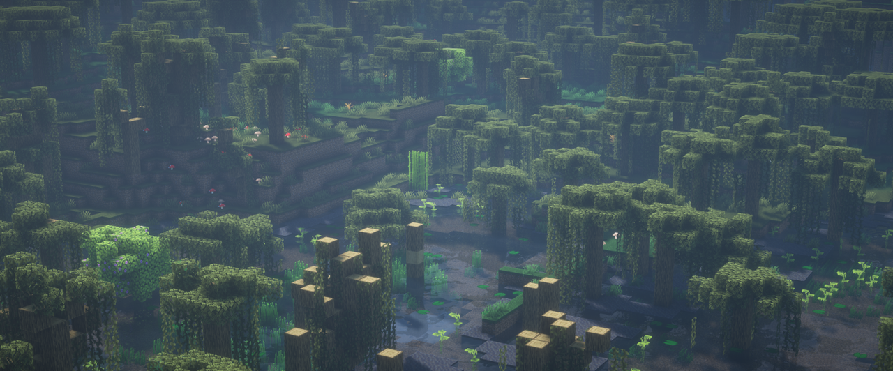 Custom Terrain + Shaders Minecraft Map