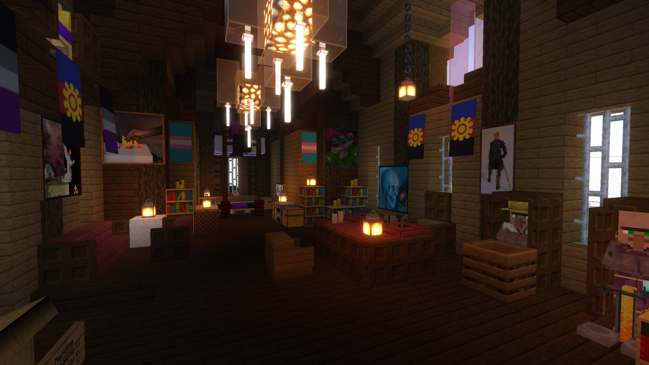 AzureSMP Town Hall Minecraft Map