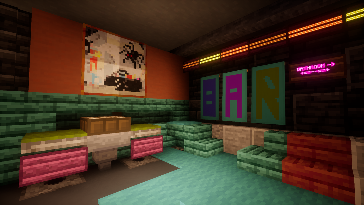 The Renegades Underground Bar Minecraft Map