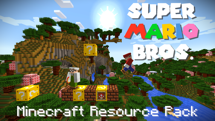 Super Mario Bros. | for 1.20.6 and 1.12.2 Minecraft Texture Pack