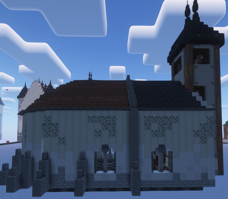 Historically inspired Medieval Church | Inspired by Uzhitz from Kingdom ...
