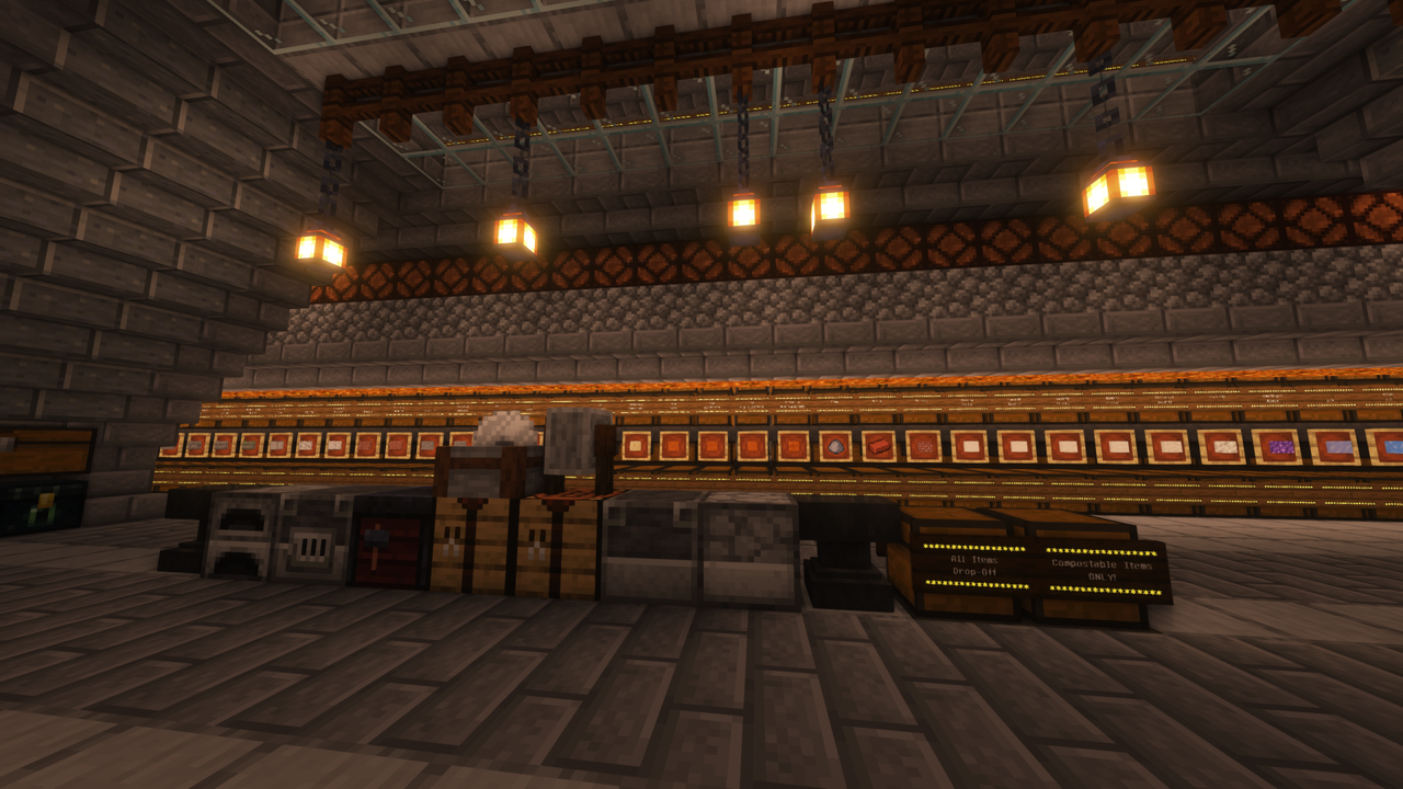 The Warehouse - Item sorting and storage system (V3 Upgraded to 1.19.4 ...