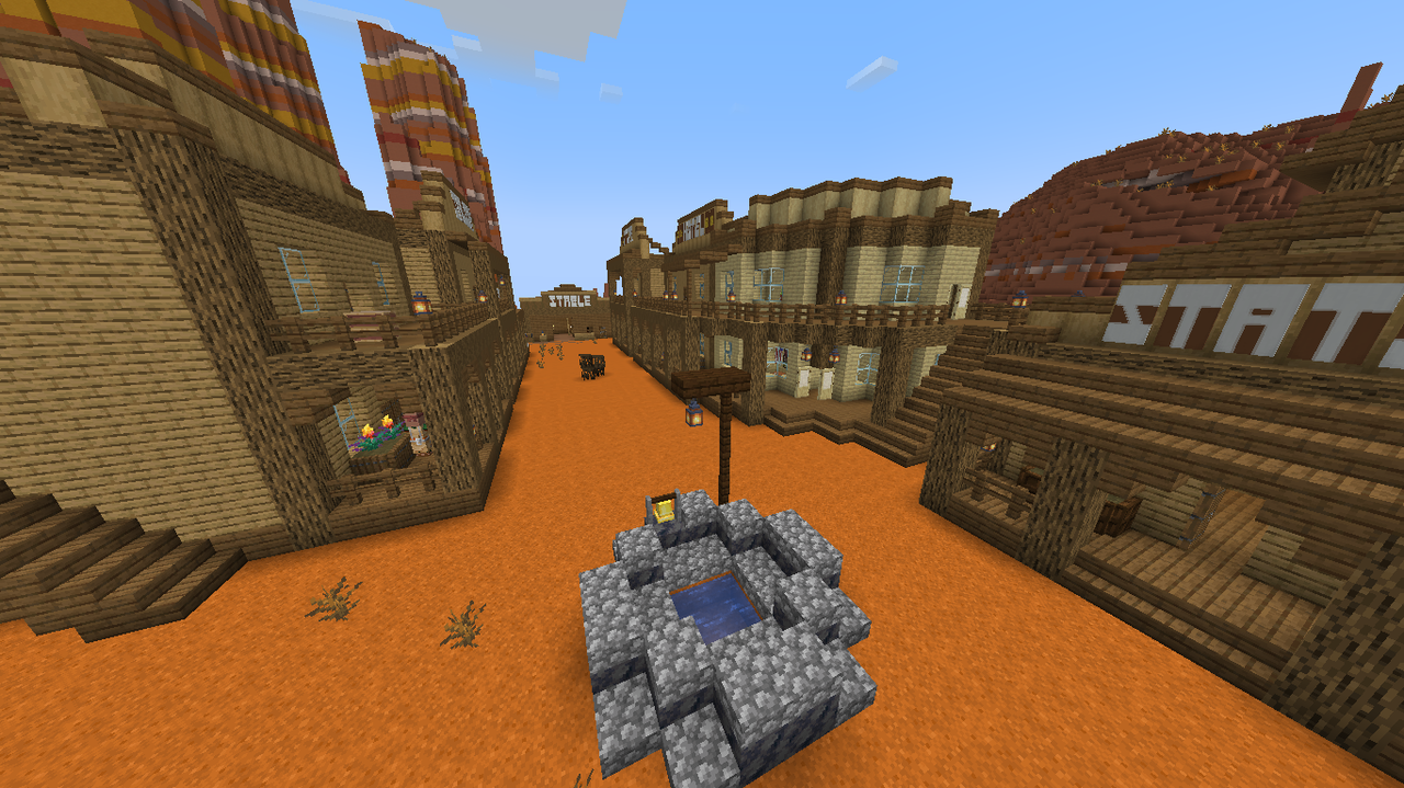 Wild west town [1.20.1] UNFINISHED Minecraft Map