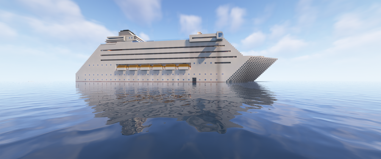 Cruise ship Minecraft Map