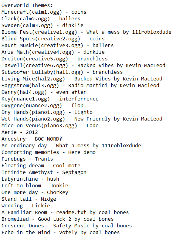 BFDI Sounds & Music Pack Minecraft Texture Pack