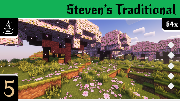 Steven's Traditional 1.20.1 64x Minecraft Texture Pack