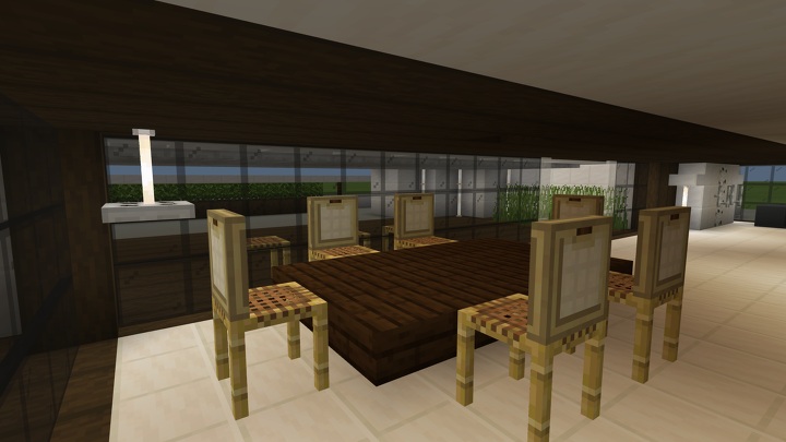 Small Futuristic House Minecraft Map