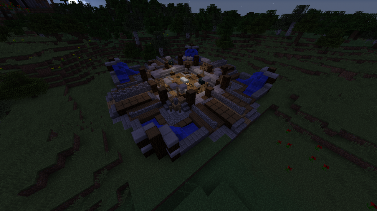 Survival spawn Minecraft Map