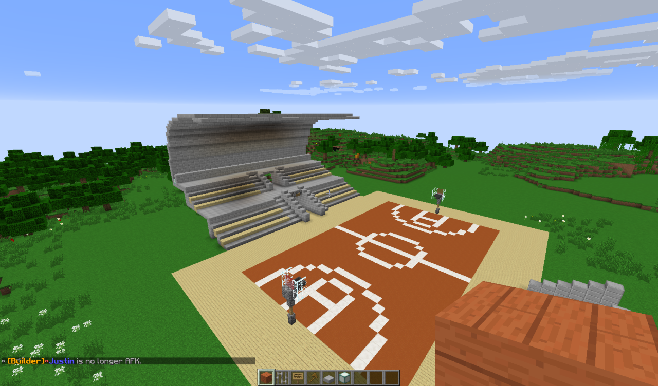 Basket Ball Stadium Minecraft Map