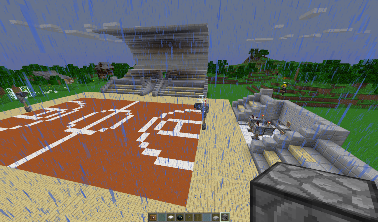 Basket Ball Stadium Minecraft Map